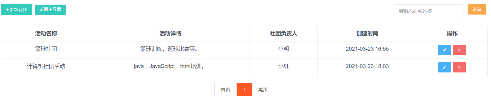 Java Web——基于jspservlet的大学生社团管理系统基于java的基础学生社团管理系统 Csdn博客