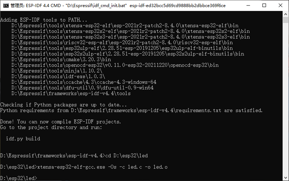 ESP32开发二_LED闪烁灯_esp32关闭看门狗-CSDN博客