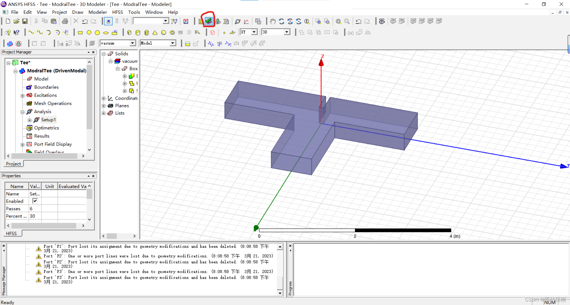 李明洋HFSS教程---T型波导内场分析和优化_hfss波导探针-CSDN博客
