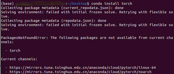 Solving Environment Failed With Initial Frozen Solve Retrying With Flexible Solvecentos 