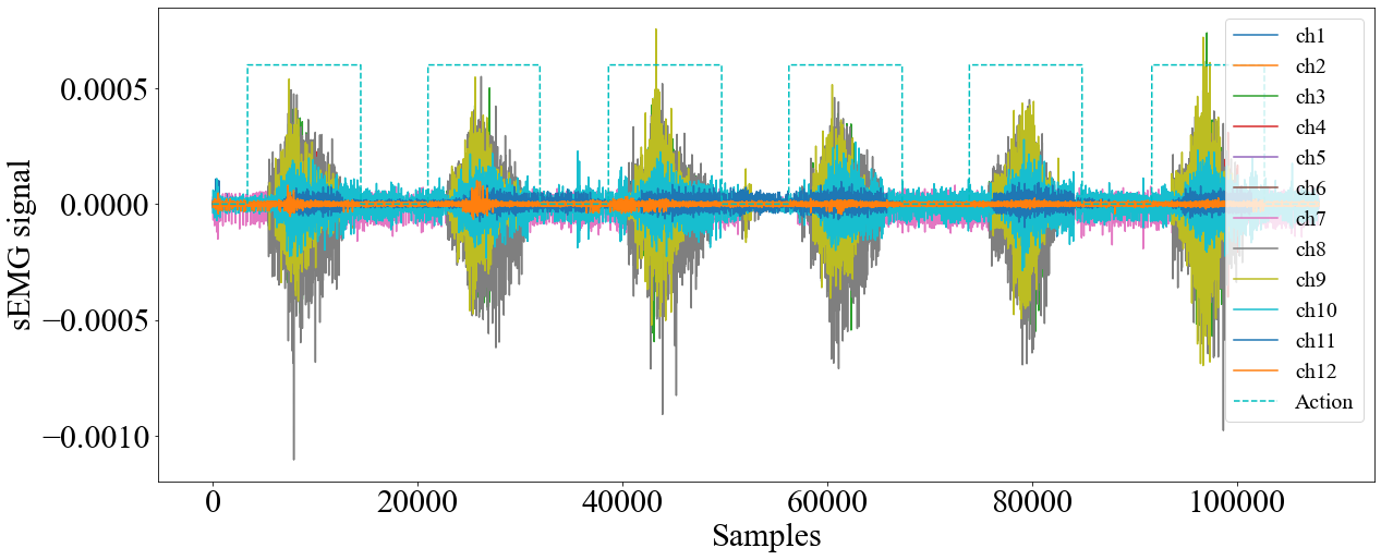 ninapro肌电数据库DB2，论文流程用图-CSDN博客