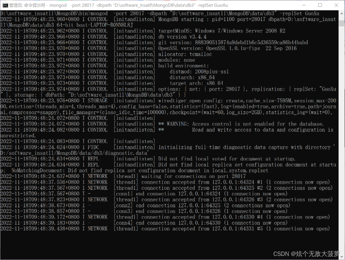 《非结构化数据存储与分析》实验六：mongodb聚合操作和副本集创建mogodb聚合操作实验报告 Csdn博客
