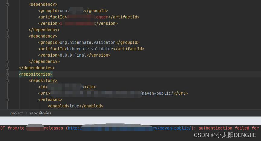 Maven构建项目时，Download私有库中的jar包时出现401 Unauthorized_maven 下载jar包401-CSDN博客