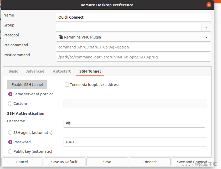 ubuntu下remmina远程另一个windows或者ubuntu的使用-CSDN博客