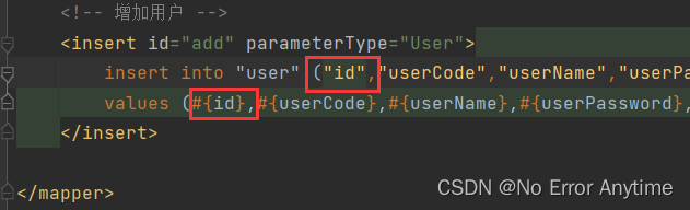 Cause: java.sql.SQLException: ORA-01400: 无法将 NULL 插入 (“SCOTT“.“user“.“id“)_无法将null插入-CSDN博客