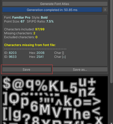 在Unity中六步完成自制TextMeshPro字体_ttf怎么生成textpro-CSDN博客