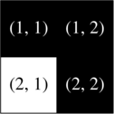 Codeforces Round #766 (Div. 2) A. Not Shading 翻译 题解_there is a grid with nn rows and mm columns ...