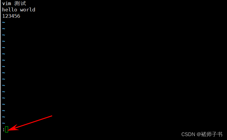 Linux学习 12 Vim文本编辑器使用在linux环境下使用 Vim Test”在当前目录下新建名为 Test”的文本文件在进入v Csdn博客