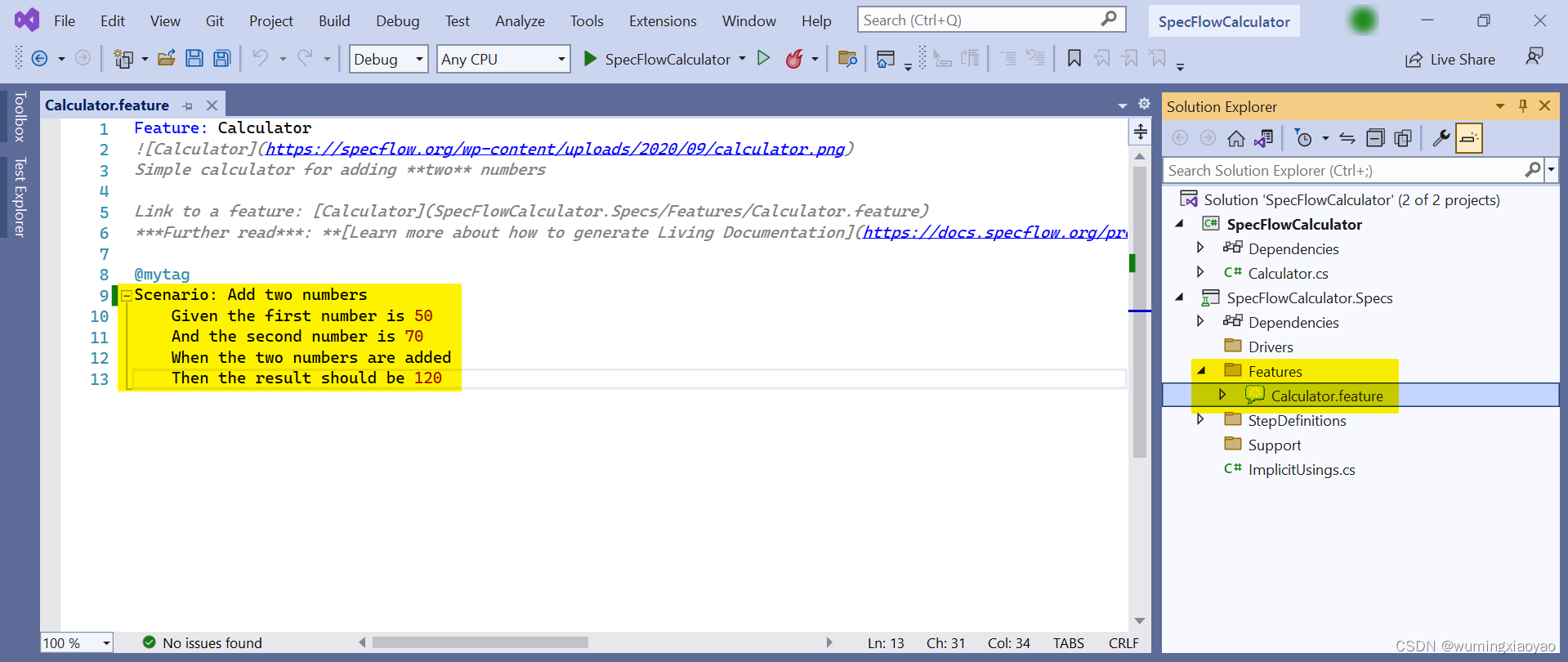 BDD - SpecFlow BDD 测试实践 SpecFlow 模板_specflow框架-CSDN博客