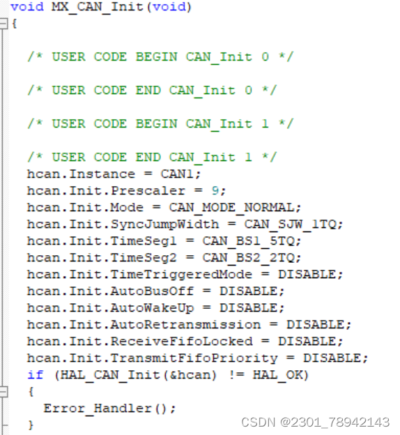 HAL库-STM32F103-CAN通信配置（含代码）_stm32hal配置can通信-CSDN博客