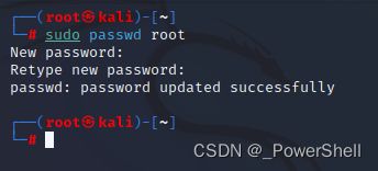 [ 常用工具篇 ] kali 忘记 root 密码 -- 修改 root 密码_kali修改root密码-CSDN博客