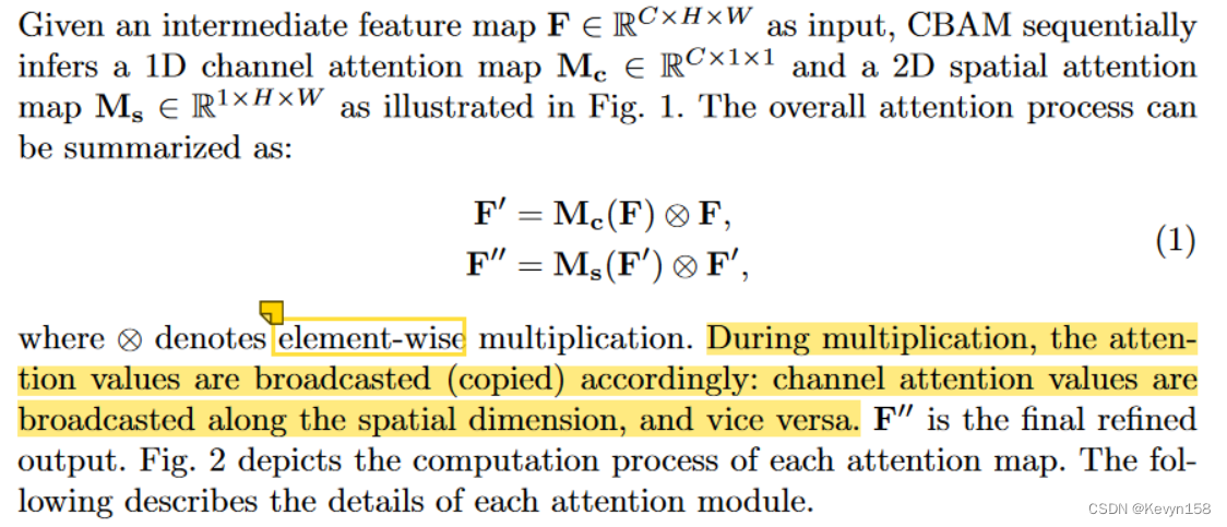 Cbam Convolutional Block Attention Module论文阅读笔记cbam的缺点 Csdn博客 