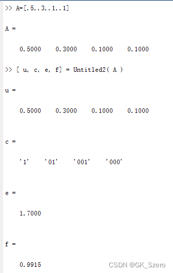Matlab实现Huffman编码_霍夫曼编码matlab-CSDN博客