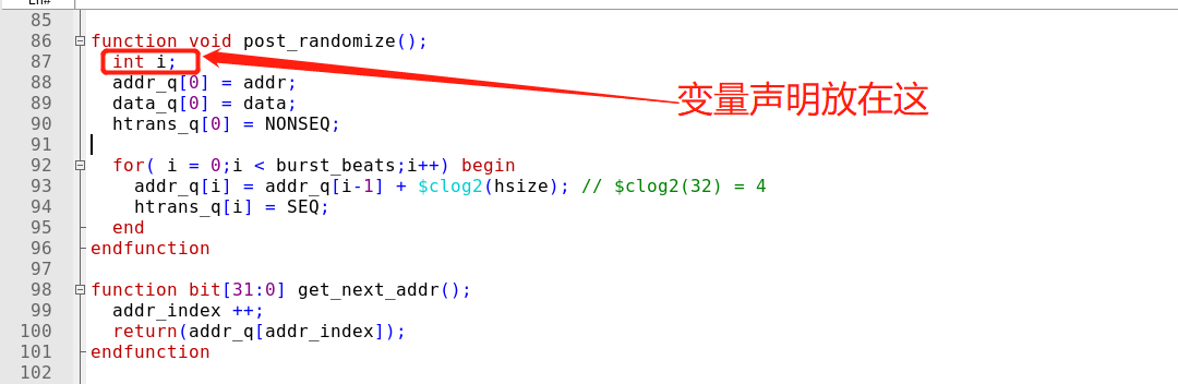 questasim编译报error: Declarations must precede statements. Look for stray semicolons.-CSDN博客