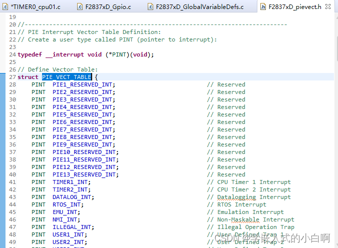TMS320F28377D定时器篇学习记录_28377d原理图-CSDN博客
