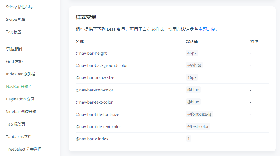 vant2 定制主题，NavBar 导航栏为例_vant顶部导航栏-CSDN博客