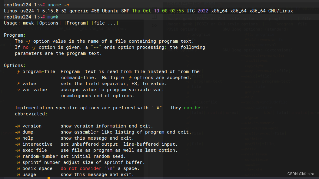 Awkgawkmawknawk的重定向笔记221107ubuntu Gawk版本 Csdn博客 