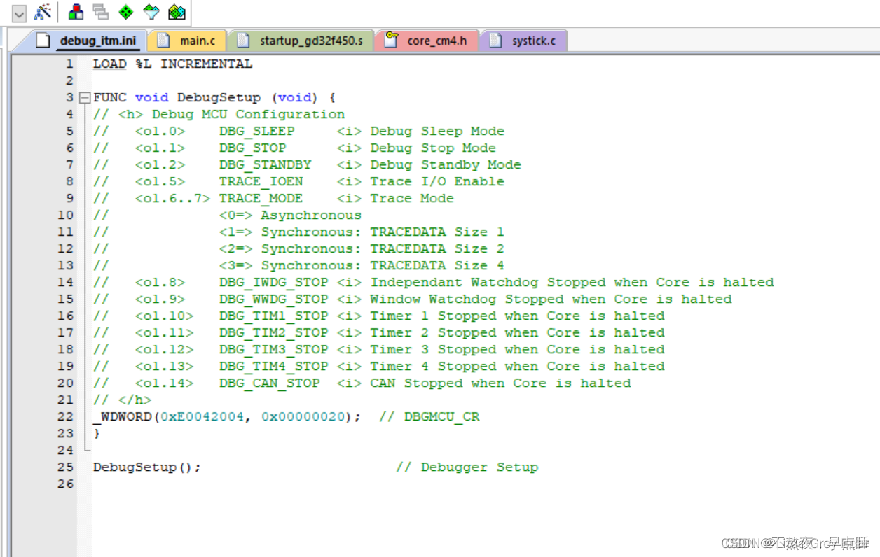 在keil中不复位调试MCU_keil itm 调试-CSDN博客