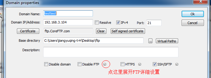 自建FTP和SFTP服务器_core ftp server 配置-CSDN博客