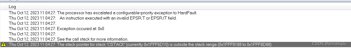 IAR调试时出现HardFault_Handler错误（一）_iar hardfault分析-CSDN博客
