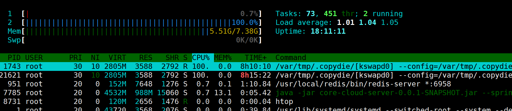 服务器被攻击导致CPU100%的解决_服务器被攻击cpu爆满-CSDN博客