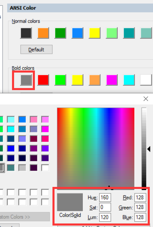 最新 SecureCRT 字体背景颜色更改 (自己记录)_crt如何设置字体七彩颜色-CSDN博客