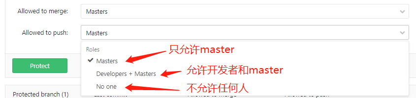 GitLab设置受保护的分支_protected branches-CSDN博客