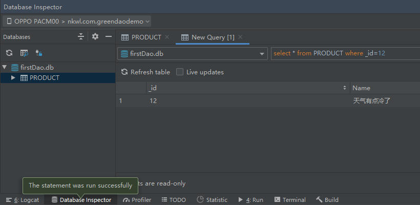 Android Studio功能 - Database Inspector 调试数据库-CSDN博客