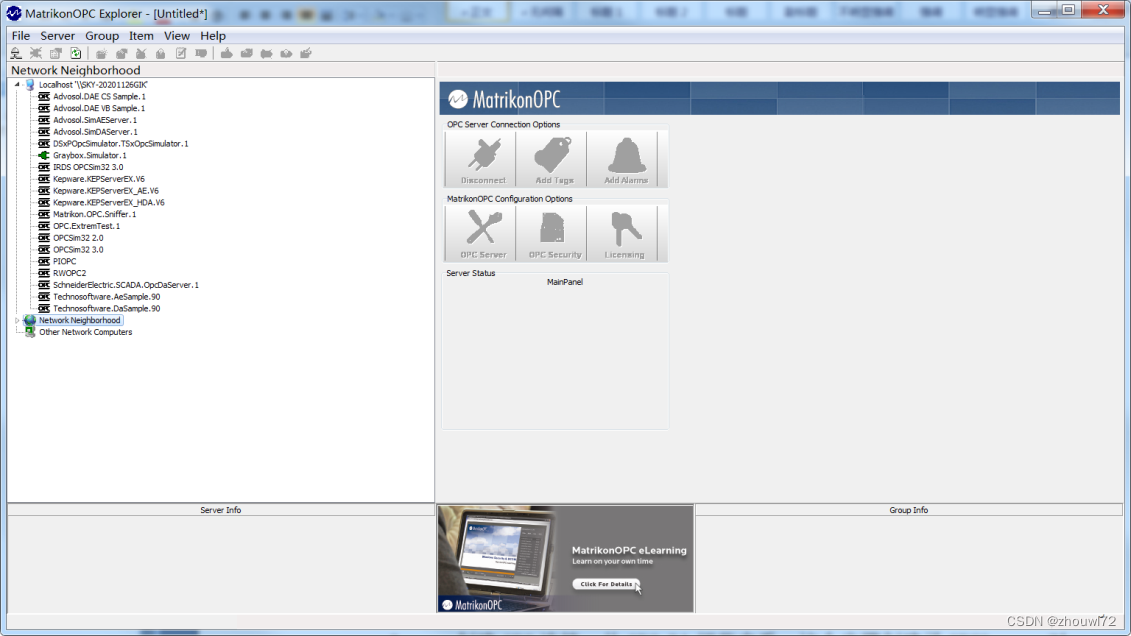 通讯软件010——分分钟学会MatrikonOPC Explorer_matrikon opc explorer-CSDN博客