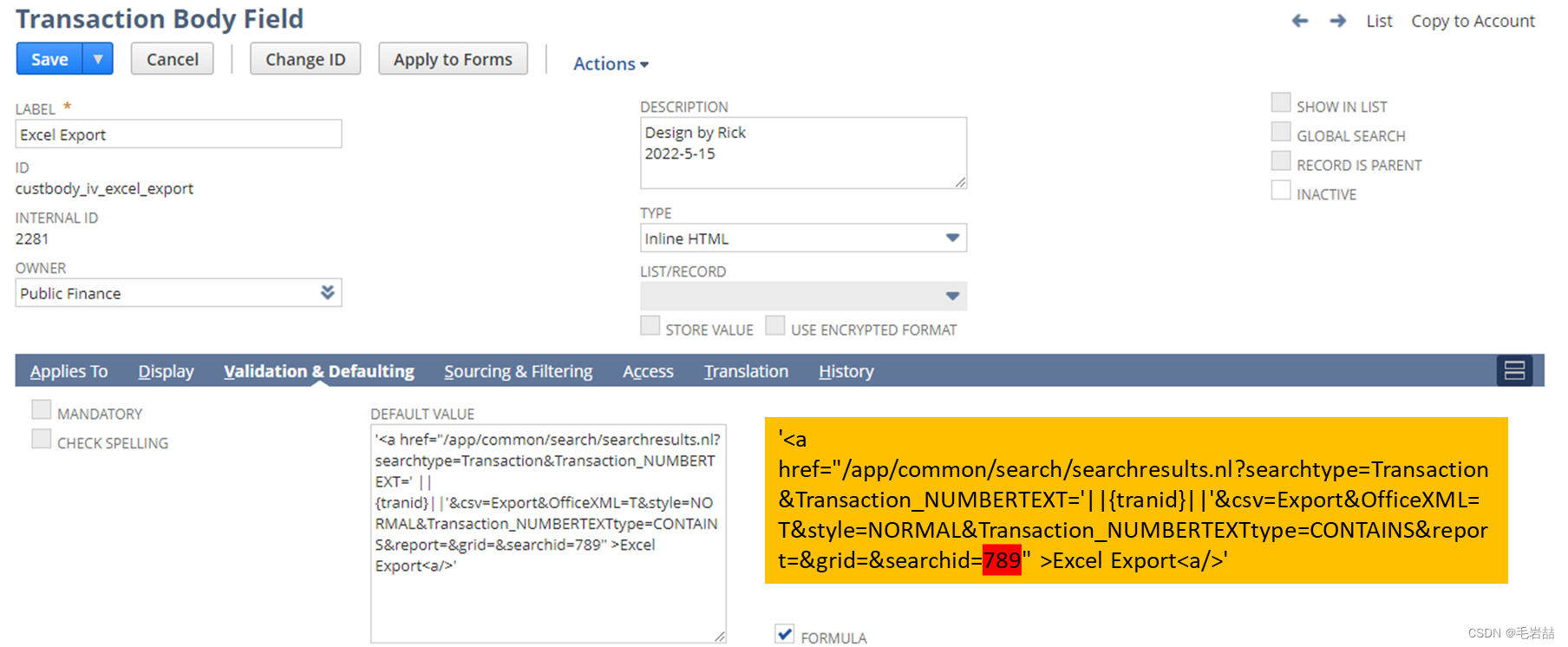 NetSuite Excel Export_netsuite 创建excel-CSDN博客