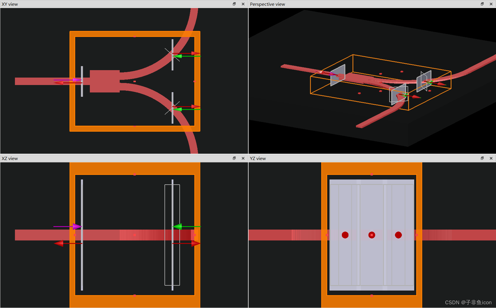 FDTD Solutions时域有限差分法仿真学习相关操作（三）——S参数扫描_fdtd参数扫描-CSDN博客