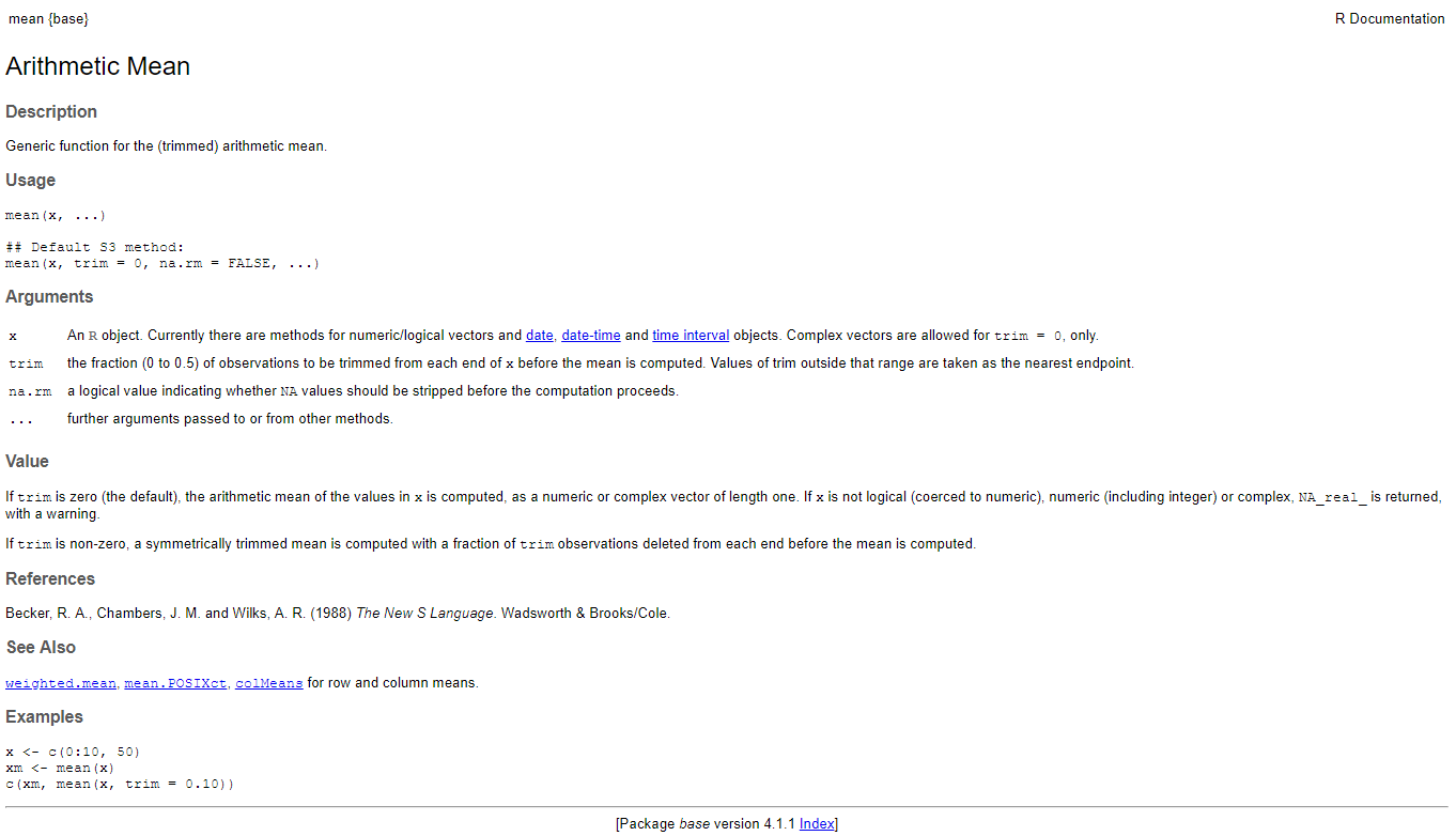 R均值函数mean细节与案例说明_r语言mean函数-CSDN博客