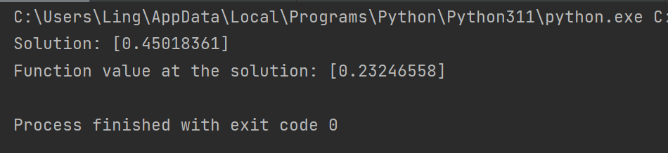 【复杂网络建模】——使用fsove求解非线性方程和导数_Lingxw_w的博客-CSDN博客