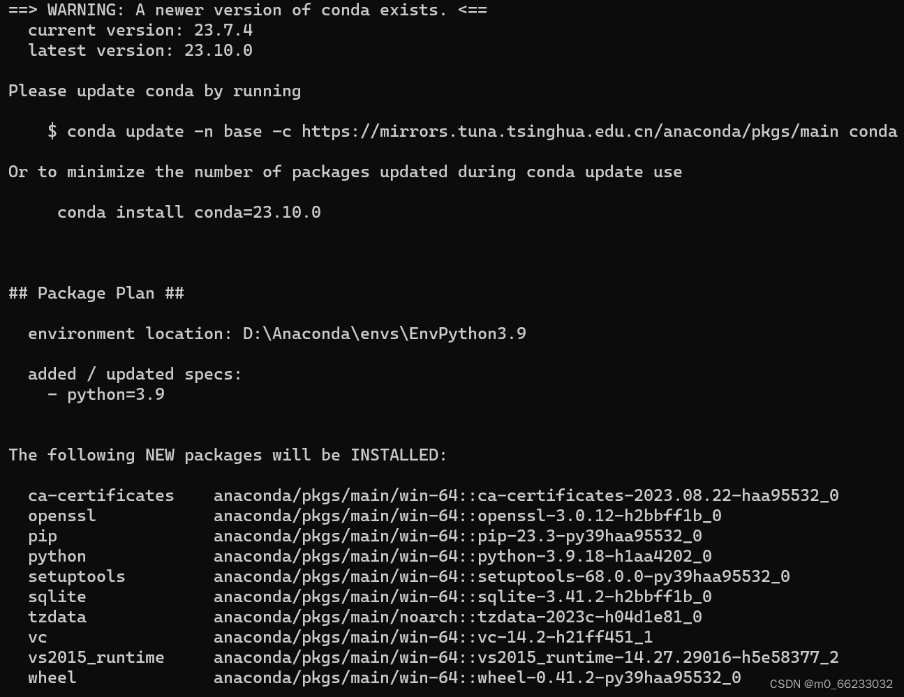 python3.9配虚拟环境搭建numpy、tensorflow、matplotlib解决版本不兼容问题_tensorflow虚拟环境下安装matplotlib包-CSDN博客