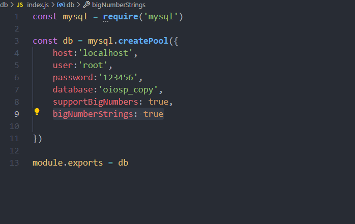 解决nodejs中mysql查询数据中bigint类型数据精度缺失问题mysql Node配置big Csdn博客 9632