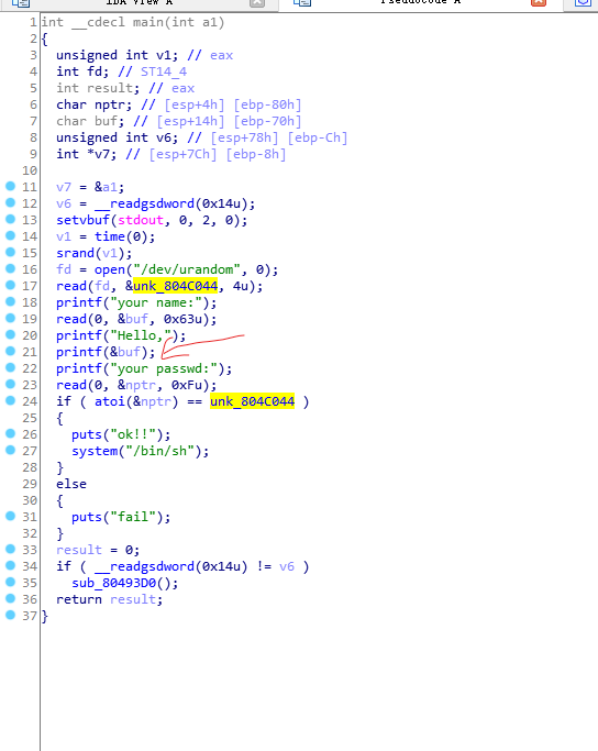 BUUCTF的[第五空间2019 决赛]PWN5_buuctf pwn5-CSDN博客