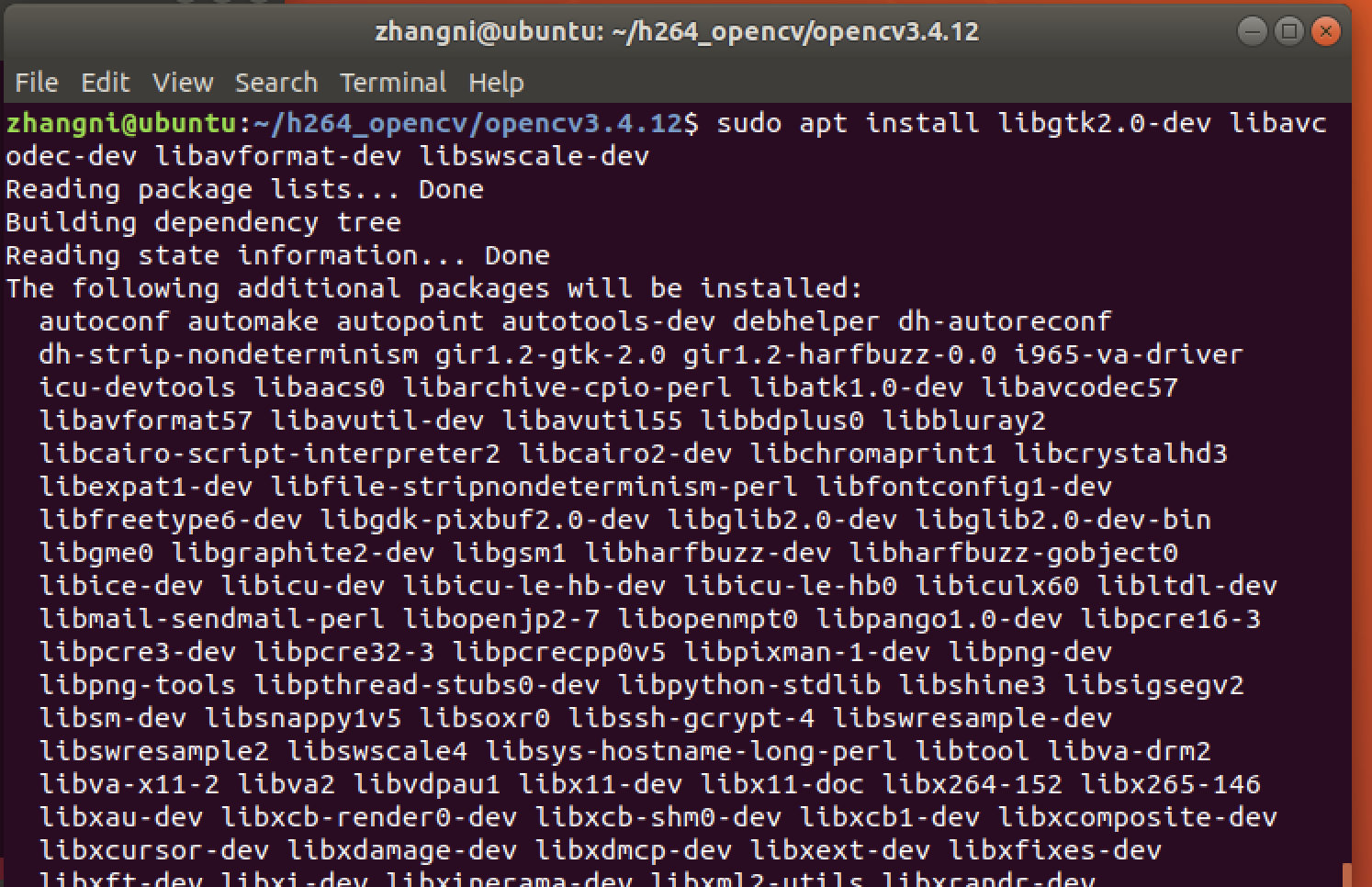 Linux下安装支持h264的opencv_手动安装libxopenh264-CSDN博客
