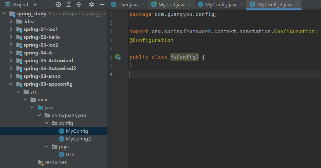 Spring9：使用JavaConfig实现配置（重点）-CSDN博客