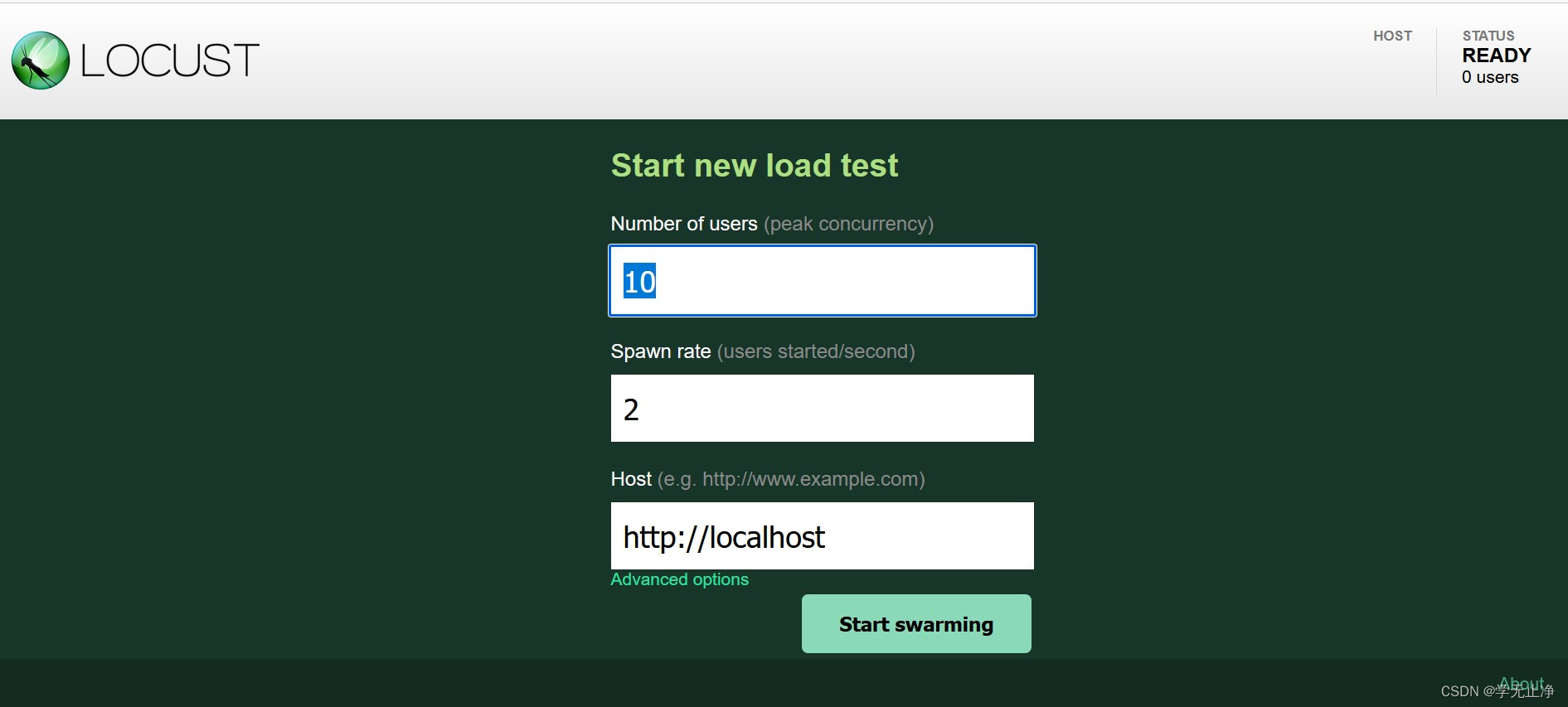 Locust介绍安装与基本使用方法_如何运行locust的源码-CSDN博客