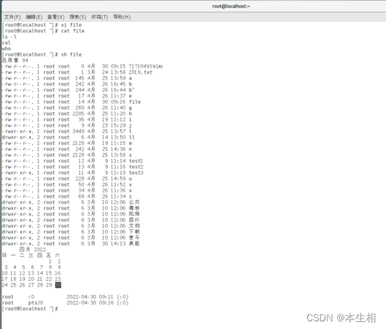 Linux操作系统 Shell程序设计最全版本（含运行截图 Csdn博客 