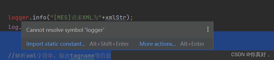 jdk1.8中使用logger报错，IntelliJ IDEA下“Cannot resolve symbol ‘logger‘“_cannot resolve symbol 'logger ...
