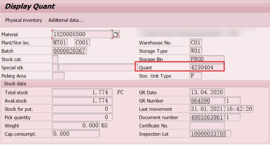 SAP MM_查看WM层库存 LX02_sap 如何查看有哪些库存地点-CSDN博客