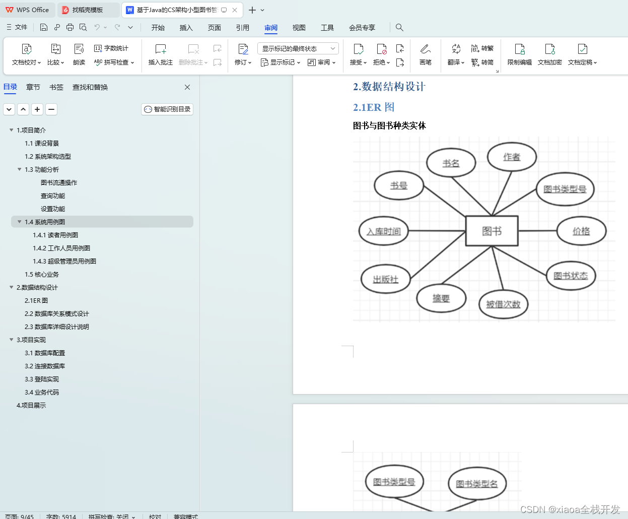 毕业设计一一基于java的cs架构小型图书管理系统软件工程设计小型图书馆系统 Csdn博客
