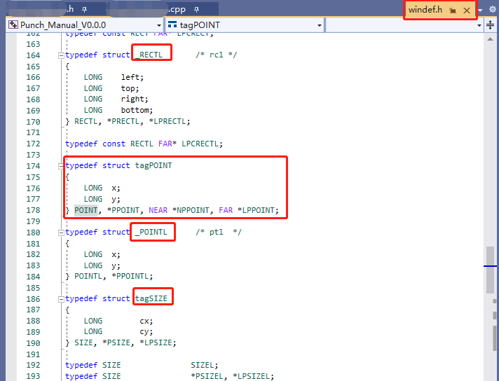 C++学习记录001——VS2019报错“C2011 ”tagPOINT“:“struct“类型重定义_c2011错误 csdn-CSDN博客