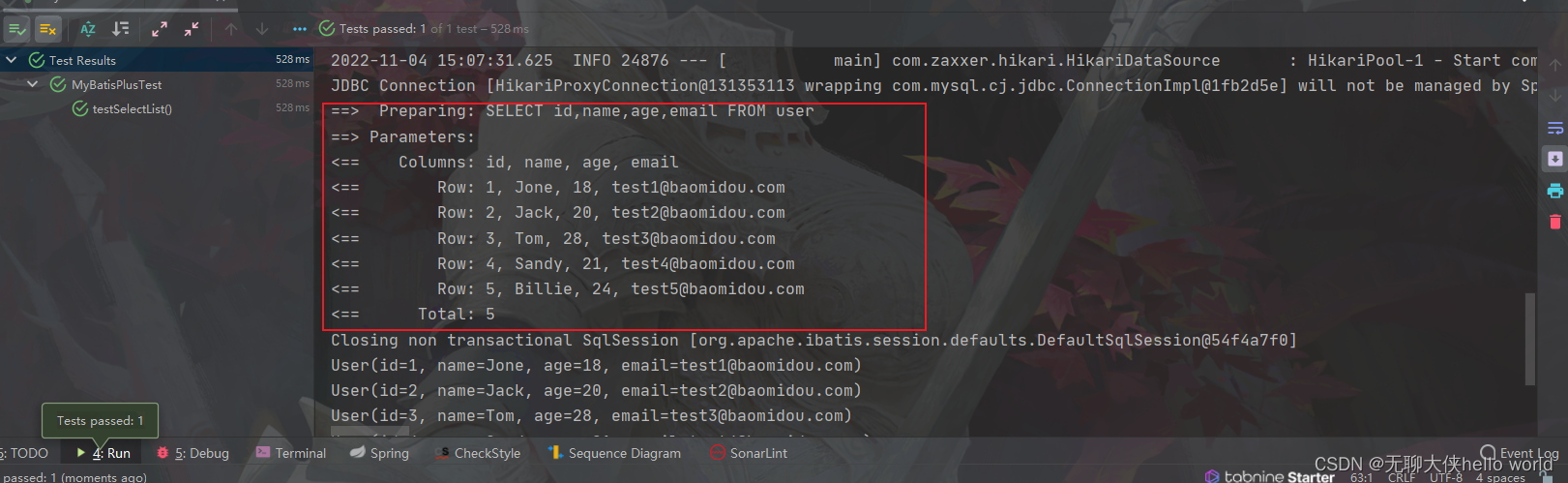 MyBatis-Plus入门手册_springboot mybatisplus class 'areacodemapper' must-CSDN博客
