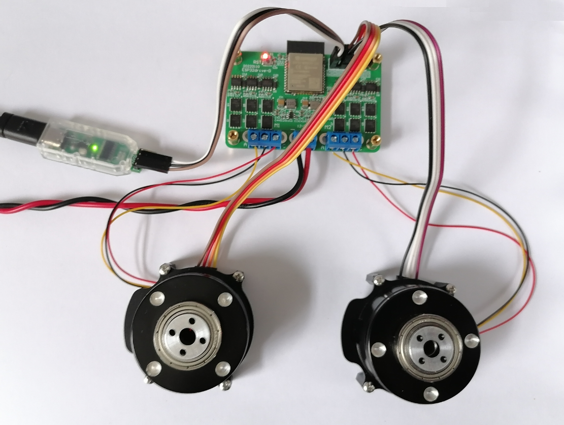 SimpleFOC之ESP32（六）—— 双电机控制_simple foc shield-CSDN博客