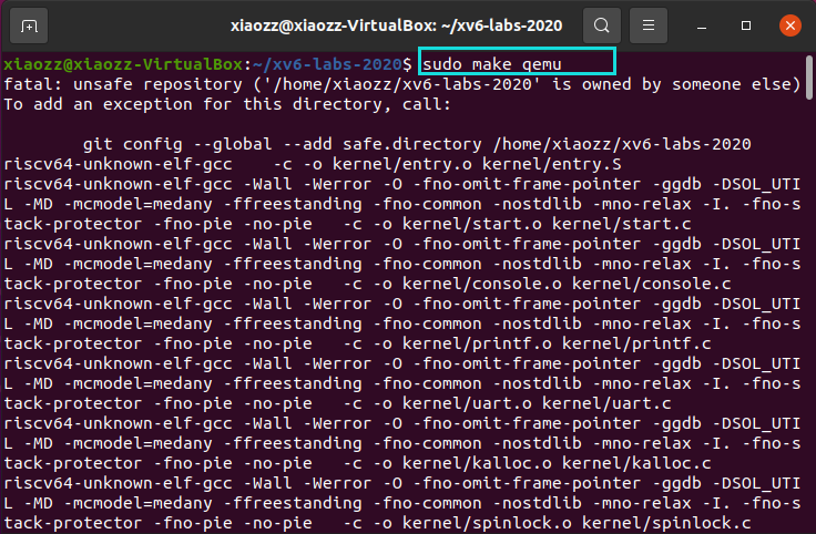 操作系统MIT6.S081：P1-＞Introduction and examples_mit6.081-CSDN博客