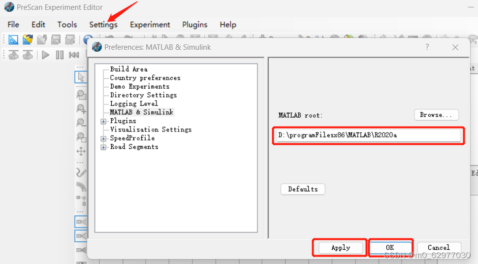matlab、prescan以及carsim联合仿真平台搭建时遇到的问题_prescan打开matlab报错-CSDN博客