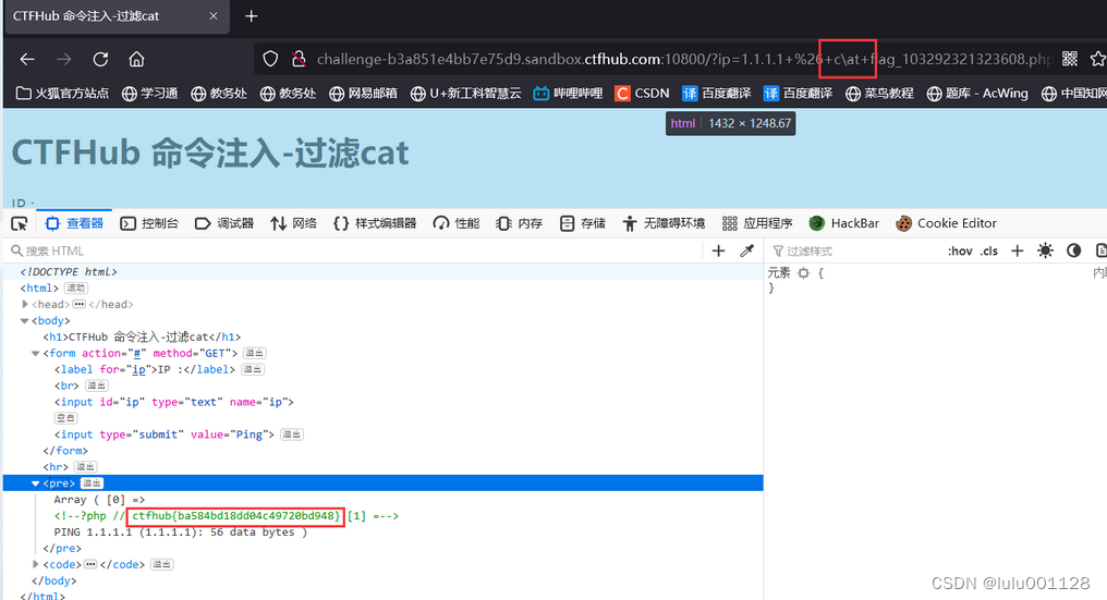 ctfhub--技能树rce_ctfhub eval执行-CSDN博客