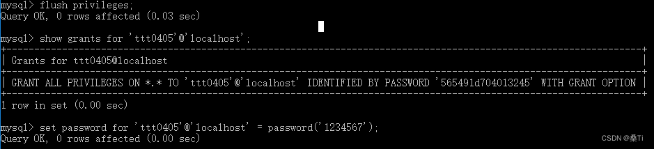 mysql4报错：ERROR 1133: Can‘t find any matching row in the user table_mysqladmin: unable to change ...